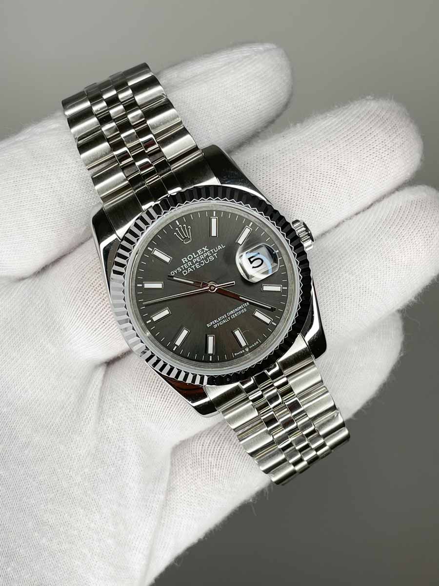 Rolex Date Just 36mm Jubile Gri - Petra Saat